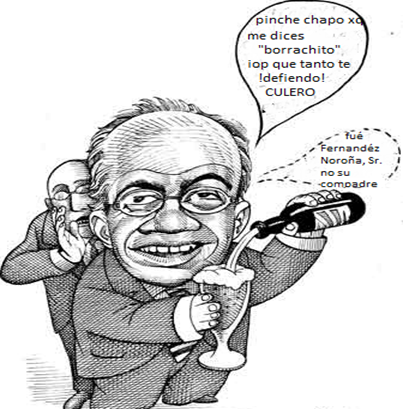 EL RINCON DEL DUENDE: Noroña llama "borrachito" a Calderón